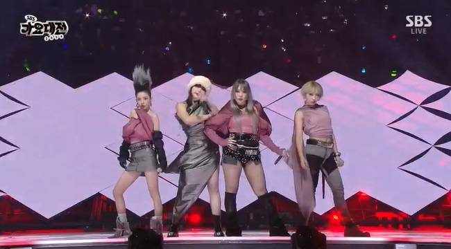 베지터 헤어 산다라박→리즈 복귀 박봄 2ne1 10년만 무대에 관객 떼창 2024 Sbs가요대전