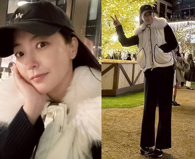 쌩얼이 여신급 김희선 따뜻함과 스타일 모두 잡은 트렌디한 윈터룩 스타와 패션