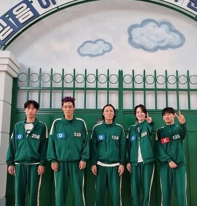 공중파 모자이크 탑 오겜2 촬영장서는 젠틀 그 자체