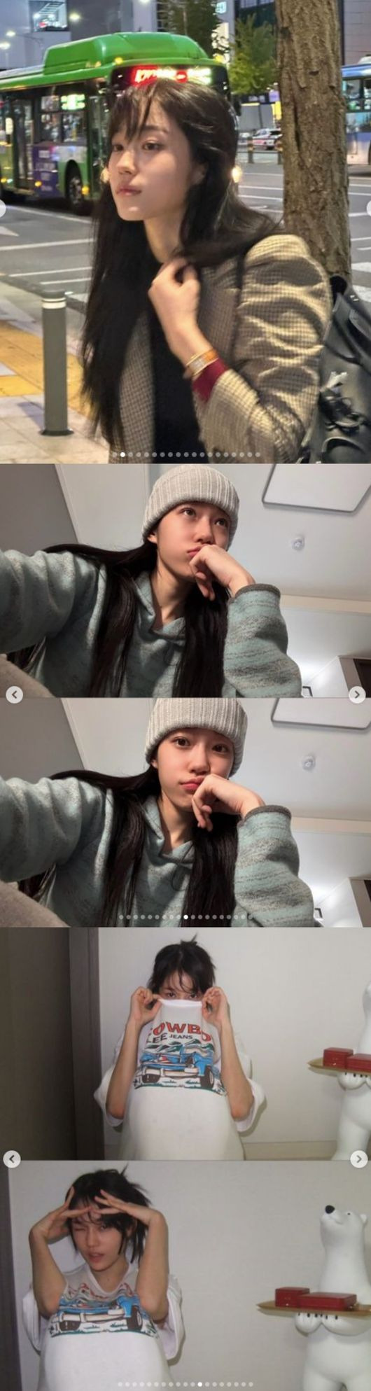노윤서 ‘이대 여신 아니랄까 봐여친짤의 정석
