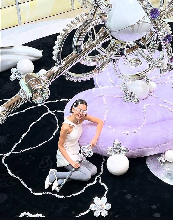 김나영 뼈만 남은 레깅스 핏 마네킹 미모 완벽히 살린 미니드레스룩 뷰티는 내운명