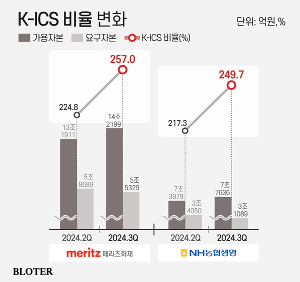 메리츠화재·NH농협생명 K-ICS 비율 대폭 올린 비결은 | 블로터