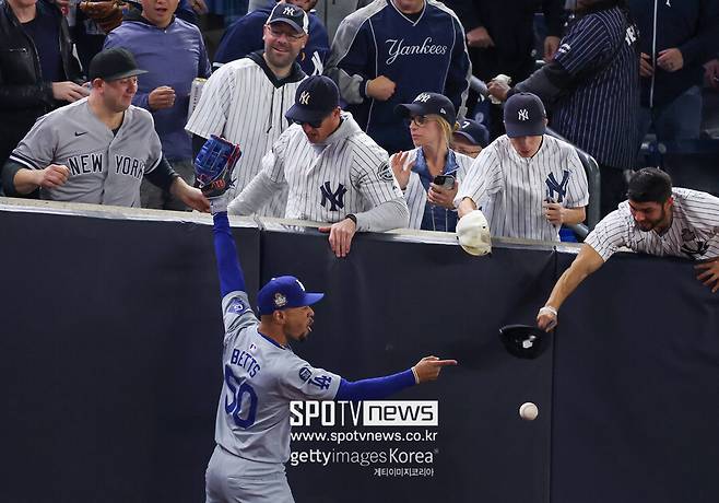 오피셜 Mlb 전 구단 무기한 출입 금지타구 훔친 양키스 팬 2명 중징계