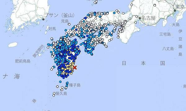 100년 주기 난카이 대지진 전조 日 규슈 앞바다서 69 지진