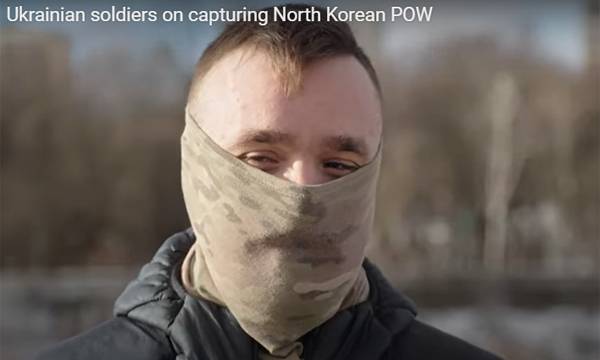 북한군 생포한 우크라군 슈퍼킬러 아닌 그냥 어린 소년 돕고 싶었다