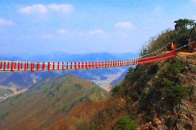 이곳이 비밀의 다리 보기만 해도 짜릿한 출렁다리 명소 2곳 여행을말하다