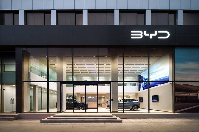 Byd 서초·수원 전시장 공식 오픈 전략적 시장 확대”