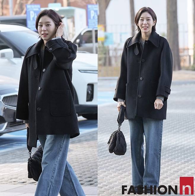 유이 수수해서 더 예쁜 ‘바닷마을 요시노 하프 코트 숏컷 출근룩 패션엔