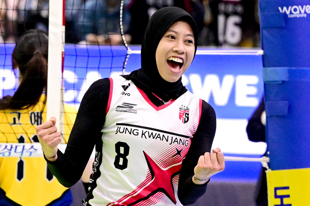 ‘메가 파워 김연경도 제쳤다 2년째 V리그 폭격 중인 인도네시아 거포