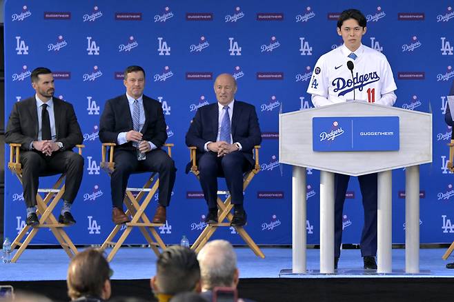La다저스 사사키 179개 삼진으로 리그 최고투수 될 것” Mlb닷컴 전망