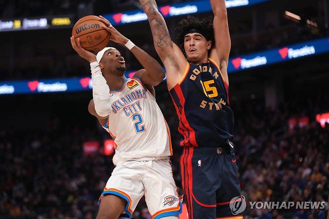 Nba 골든스테이트 Okc 제압길저스알렉산더 빛바랜 52점