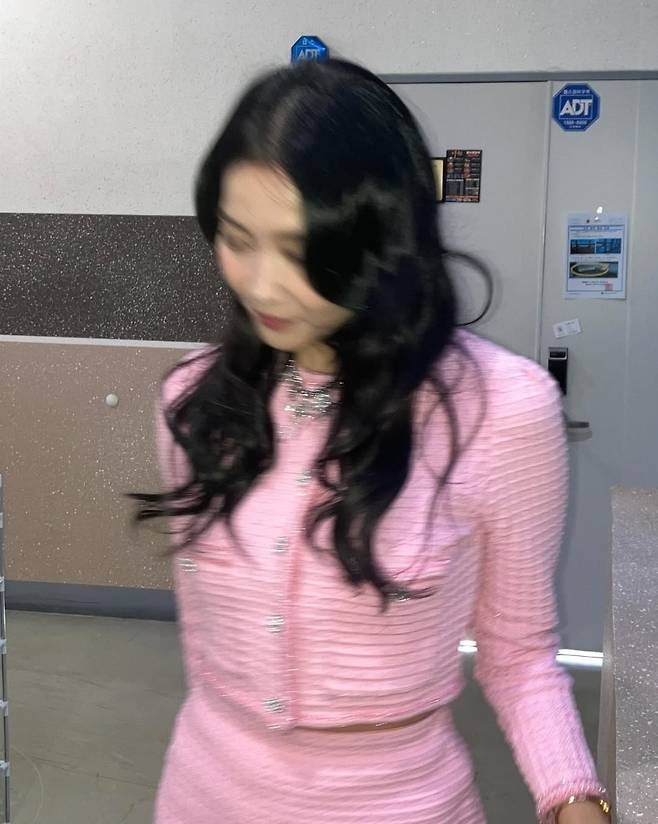 황금골반 덕에 출산도 1분 컷 신이 내린 S라인으로 완성한 여배우의 트위드 셋업룩 스타와 라이프