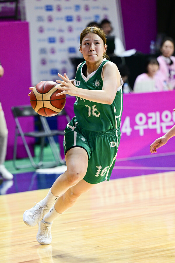 2옵션→1옵션 11점 4어시스트 유즈키 하나은행 연패 끊은 비타민 가드