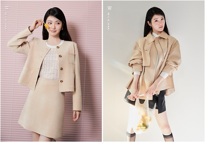 봄맞이 쇼핑 전 필독♥ 배우 신예은의 로맨틱 봄 화보 패션 마고의 패션뷰티