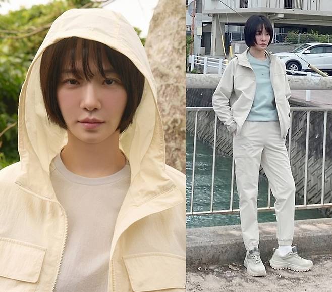 박규영 분위기는 ‘오겜2 핑크가드 일상이 더 예쁜 아웃도어 고프코어룩 패션엔