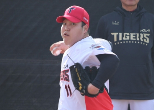 호랑이 등 올라탄 구원투수 조상우‘통합 2연패 보인다