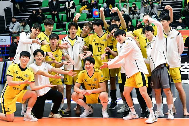 나경복 트리플크라운 Kb손해보험 파죽의 5연승2위도 보인다