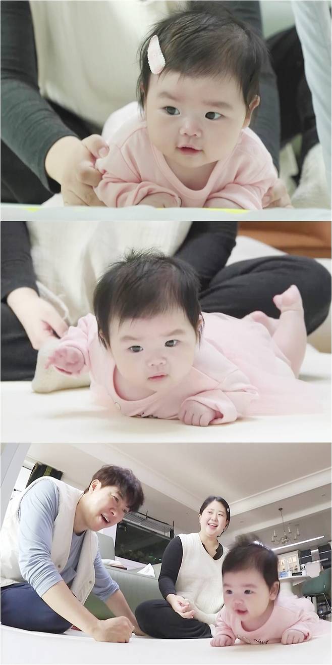 박수홍♥김다예 딸 재이 슈퍼 베이비 등극남다른 성장세 父도 깜짝 슈돌