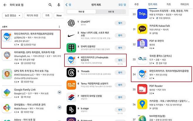 초등생 피살 사건에 자녀보호앱 관심 집중이거라도 있어야