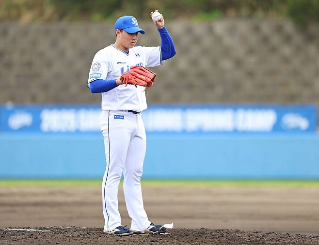 애매한 3순위 대구 로컬보이라 오히려 좋았던 삼성 신인 배찬승 150㎞로 신고식