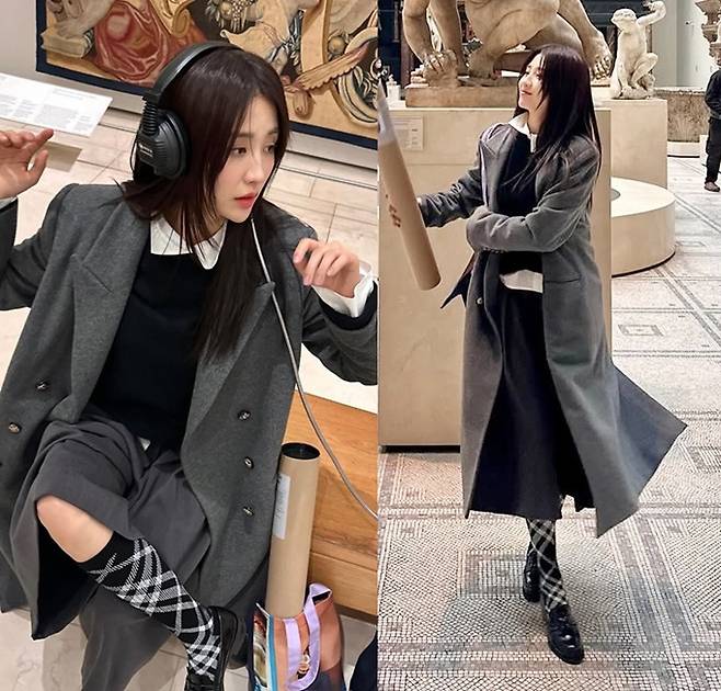 박하선 7살 딸 엄마 맞아 윙가르디움 레비오사” 해리포터 주인공처럼 프레피룩 패션엔