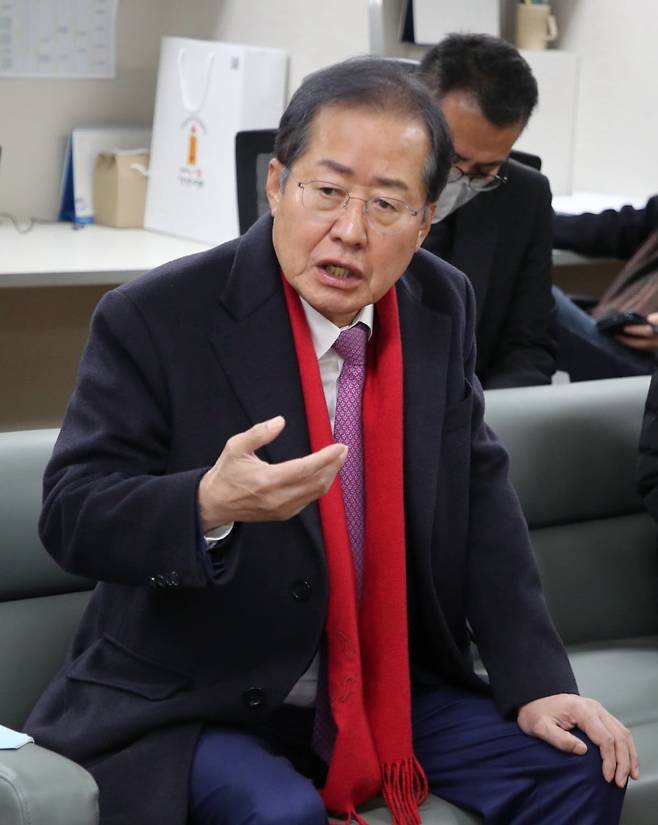 홍준표 시장 조기 대선 상황오면 대구시장직 사퇴