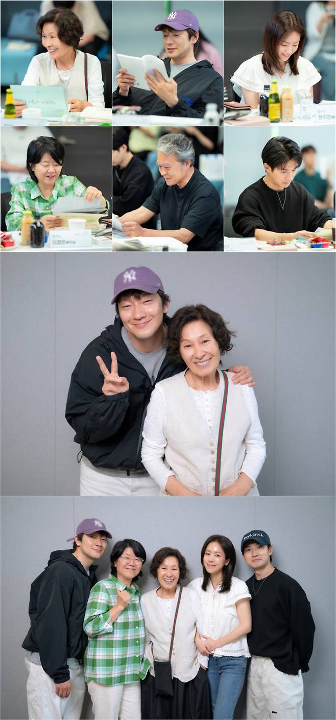 김혜자x손석구 ‘천국보다 아름다운 첫 대본 리딩 현장