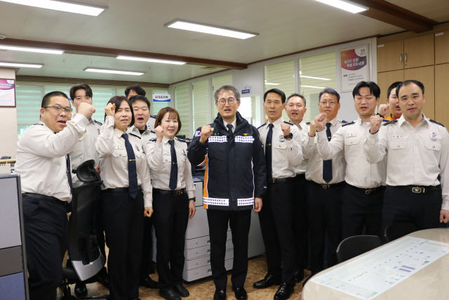 김승룡 강원소방본부장 영월 방문