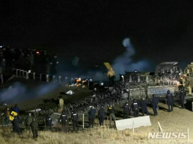 미 다코타 송유관 Ep회사 그린피스 상대 3억달러 소송전 재판 시작