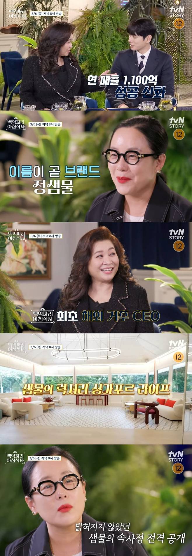 정샘물 연매출 1100억 家 전격 공개내부 엘베·대형 수영장 초호화 백억짜리