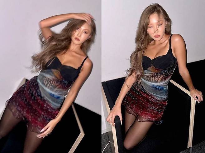 ‘콜라병 몸매로 해외 팬들이 더 열광하는 탄탄한 몸매의 20대 여가수 미니원피스룩 스타와 패션