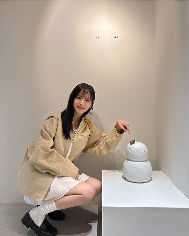강한나 5살~10년동안 꿈은 발레리나 어쩐지 숨만 쉬어도 우아 미니원피스 나들이룩 뷰티는 내운명