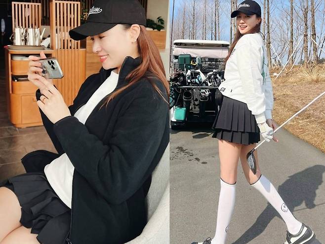 진아름 이러니 남궁민이 반해 밑에서 찍으니 더 길어보인 마네킹 비율 미니스커트룩 대본은 내운명