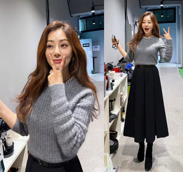 결혼보다 연애 25년째 ♥ing 50세 최강 동안 여배우 우아한 롱스커트룩 대본은 내운명