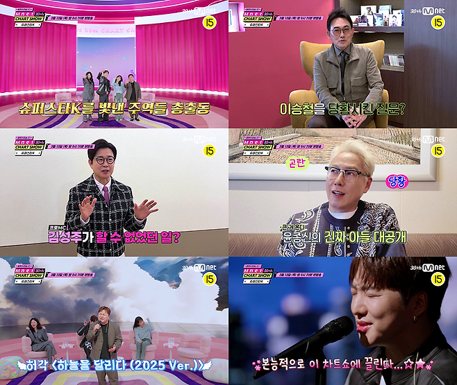 ‘Mnet 30주년 차트쇼’ 2화, 슈퍼스타K를 말하다