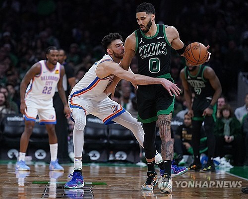 Nba ‘테이텀·할러데이 맹활약 보스턴 마이애미 6연패 수렁 빠트려