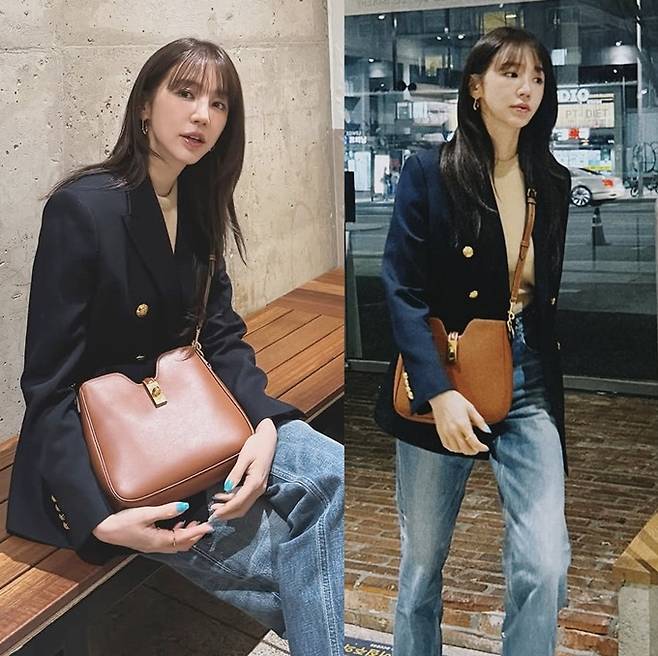 윤은혜 결혼이 고픈 걸그룹여전히 예쁜 스타일리시한 꾸안꾸 데일리룩 패션엔