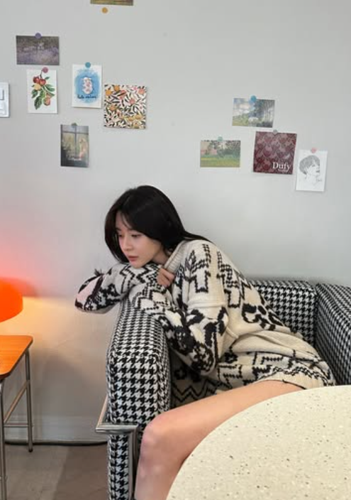 172cm 50kg에 넘사벽 피지컬이라는 미모의 여배우 일상룩 패션룸