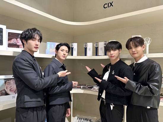 CIX, 'K팝 대표'로 두바이 K-콘텐츠 체험 홍보관 개관식 참석