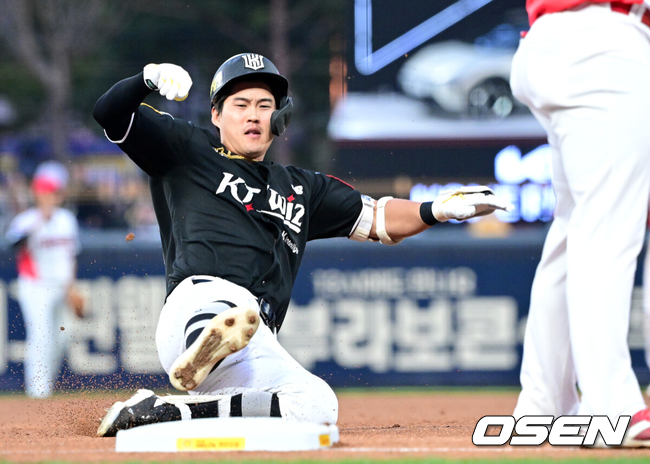 오원석 긁힌 날, 강백호 결승포, 김도현 또 첫 승 실패...KT 설욕, KIA 1안타 영봉패 [광주 리뷰]