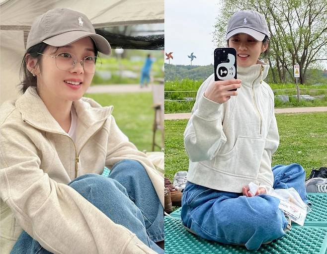 6살 연하 남편에 먼저 고백 44세 안 믿기는 최강동안 여배우 봄 나들이룩 뷰티는 내운명