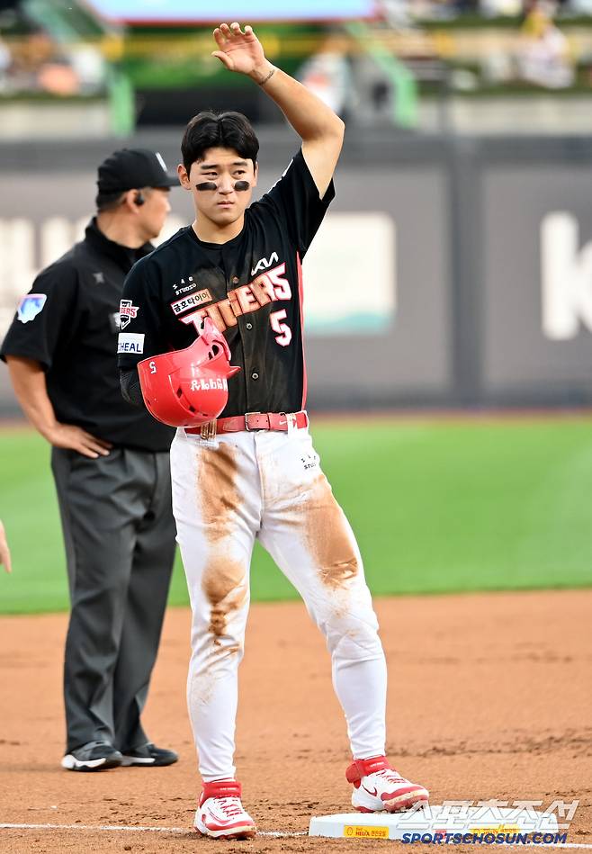 이 무슨 운명의 장난인가...감독이 "도루 조심 좀 했으면" 간절히 얘기한 날, 김도영의 햄스트링은 또 터졌다 [광주 현장]