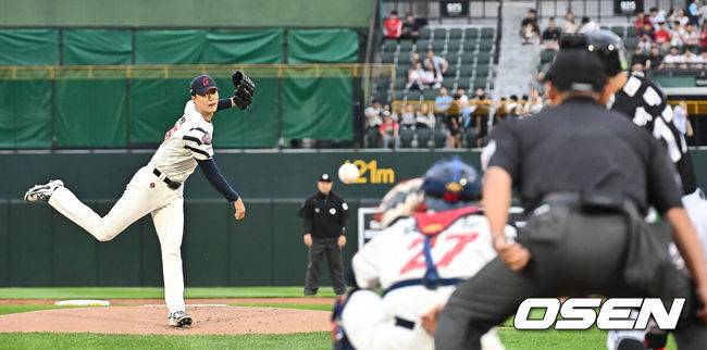 "공 3개 던질 때 '끝났다'고 했는데..." 상진매직도 잠시 설렜다…윤성빈 프로젝트, 아직 끝나지 않았다