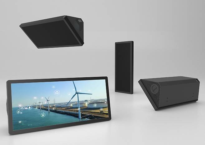 [KEET 2025] 스마트미디어컴퍼니, '실내 공기질 개선·정보 전달 동시에' 스마트 공공 키오스크 공개