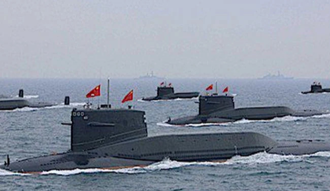 중국제 잠수함과 러시아 잠수함의 무서운 혼종! 중국의 Type 041형 조우급 SSN! | 군사돋보기