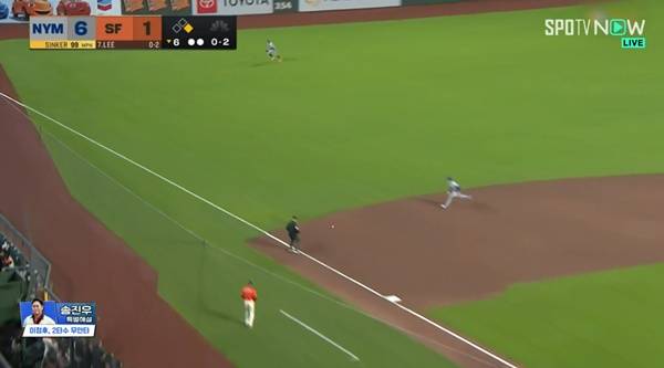 159.6km 싱커 공략… 이정후, 기술적인 밀어치기로 시프트 뚫었다[스한 스틸컷]