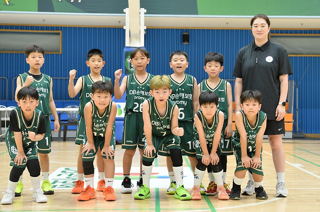 [KBL 유스 클럽 대회] ‘기본기 탄탄한 막내들’ DB U9, KT U9 제압 … DB 소속 클럽 중 첫 승