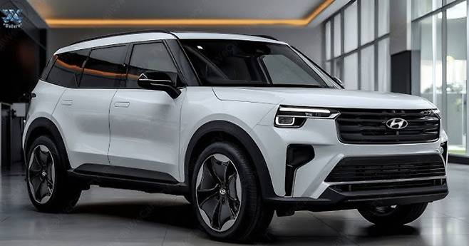 이게 싼타페야? 로봇이야? 6세대 풀체인지 충격 비주얼 | EV-Hotissue