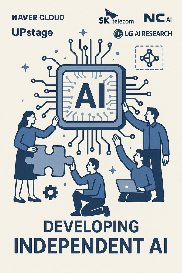 '독자 AI 정예팀'에 네이버·업스테이지·SKT·NC·LG 선정 | 블로터