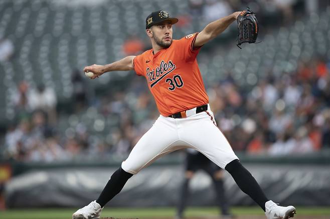 2024년 8월 1일이 마지막 등판, 그런데 '시즌 아웃' 팔꿈치 수술이라니…볼티모어 날벼락